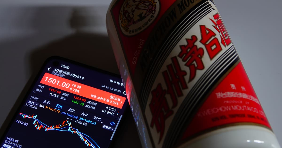 Why Is This Expensive Chinese Booze Acting as a Barometer for Stocks ...